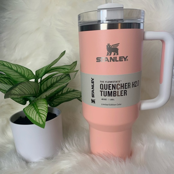 Stanley | Dining | Copy Stanley Peach 4oz Quencher H20 Tumbler Limited ...